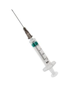 Spuitje kunstof 0,5 ml met naald | Wapwinkel