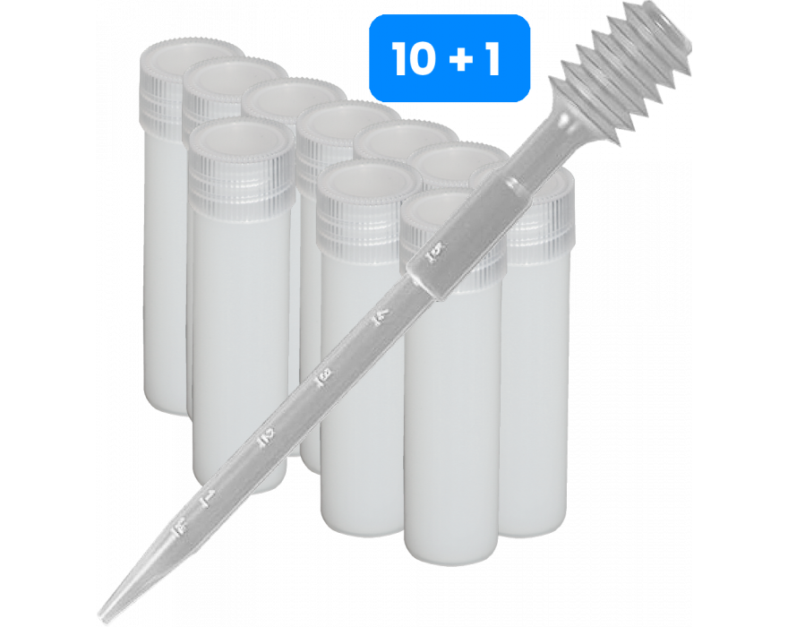 Lege buisjes met schroefdop kopen| | Wapwinkel