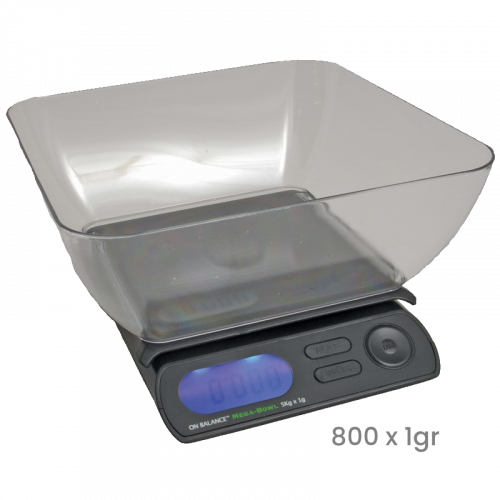 Mega Schaal Weegschaal [1000 x 1 gram] | Wapwinkel
